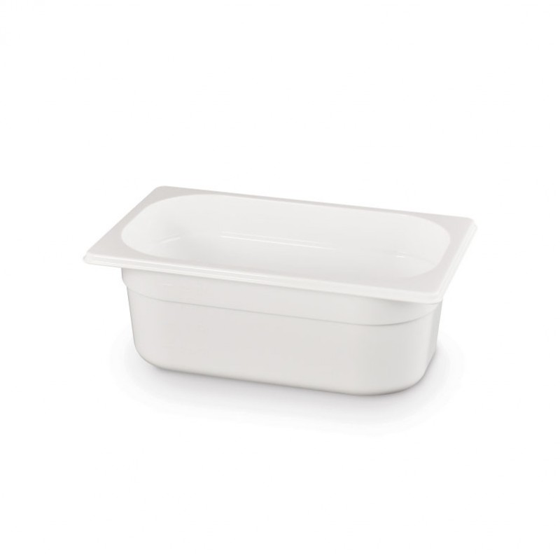 CONTAINER POLICARBONATO BRANCO GN1/4 65MM